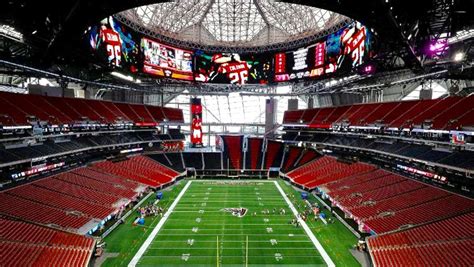 A Birds Eye View Of Mercedes Benz Stadium Atlantas Epic Nfl Wonderplex