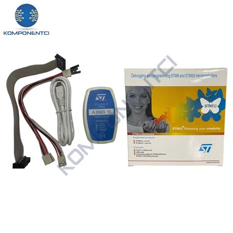 St Link V2 Stm8 Stm32 Programlayıcı Debugger Komponentci
