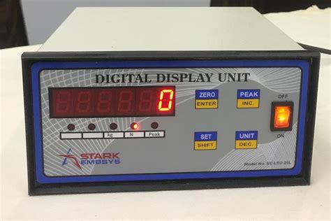 Digital Load Cell Indicator Model SE Stark Embsys ID