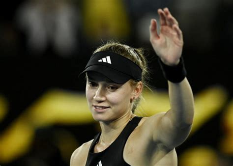 Elegance Defines Elena Rybakina S Triumph At The Australian Open Semis