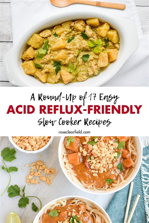 17 Easy Acid Reflux Friendly Slow Cooker Recipes • Rose Clearfield