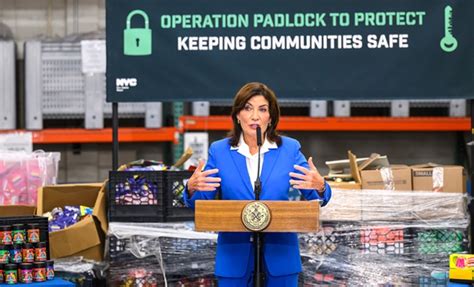 Governor Hochul And Mayor Adams Announce More Than 1 000 Illegal