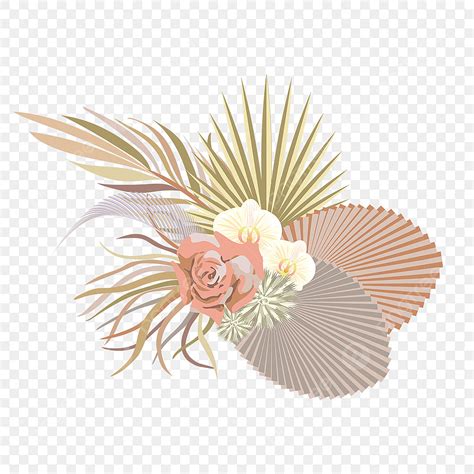 Exotic Flowers Vector Art Png Elegant Exotic Flowers Vector Art