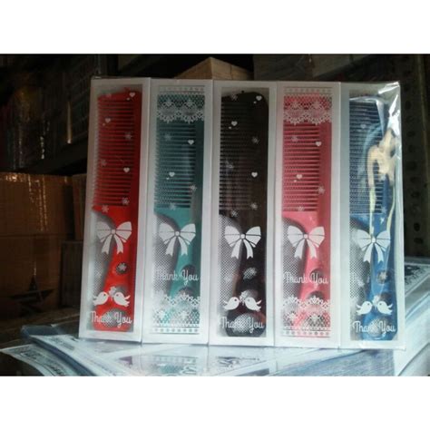 Jual Sisir Plstik Kemas Mika Harga Untuk 50pcs Shopee Indonesia