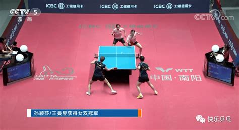 孙颖莎王曼昱女双夺冠！陈梦、刘诗雯被横扫国乒