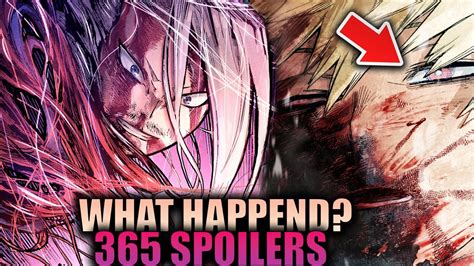 IT ACTUALLY HAPPENED My Hero Academia Chapter Spoilers YouTube