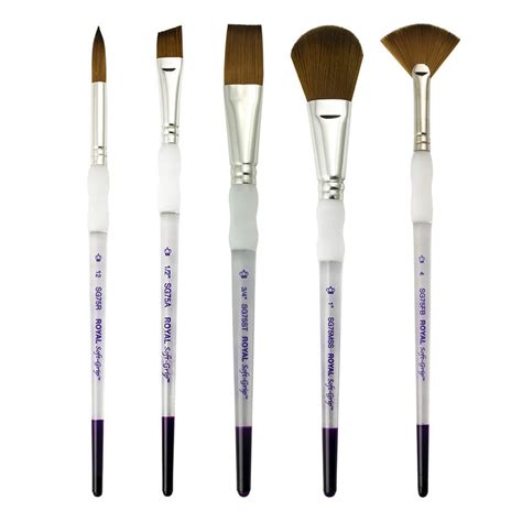 Royal And Langnickel Soft Grip Brush Artist And Craftsman Supply