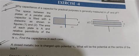 Why Capacitance Of A Capacitor For Practical Purposes Is Generally Measur