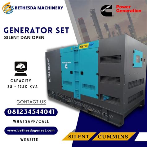 Jual Genset 50 Kva 60kva 80 Kva 100 Kva Perkins Silent Shopee Indonesia