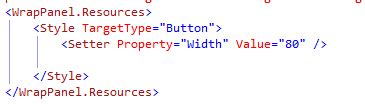 A First WPF Application For WinForms Developers 2 WrapPanel Buttons