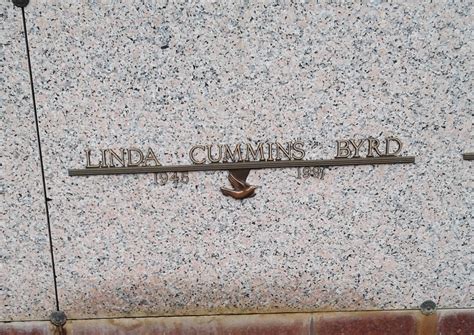 Linda Lou Cummins Byrd 1945 1990 Find A Grave Memorial