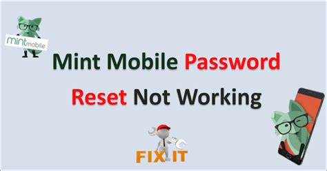 how to fix mint mobile password reset not working networkbuildz