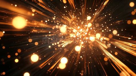 A Vivid Digital Abstract Scene With Glowing Binary Code And Light