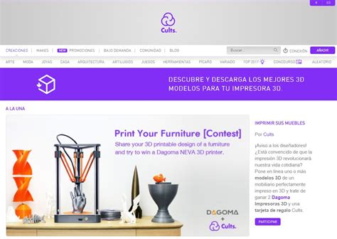 5 Webs De Descarga De Archivos Stl