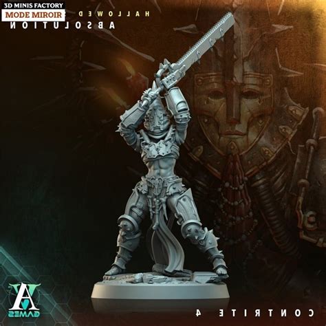 Contrite N°4 From Archvillain Games Hallowed Sisters Absolution