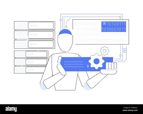 Ai Supported Predictive Modeling Abstract Concept Vector Illustration