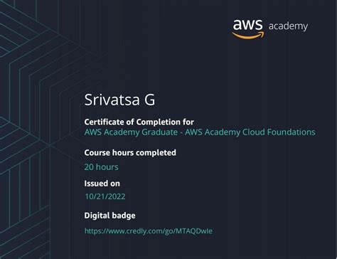 Srivatsa Gubbi On Linkedin Aws Awscertified Awscloudpractitioner Cloudcomputing Engineer