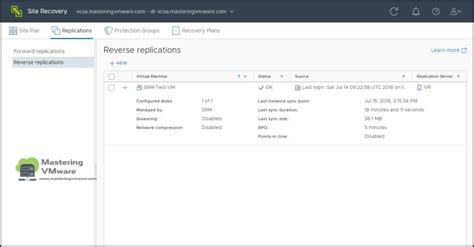 How To Reprotect VM In SRM Mastering VMware