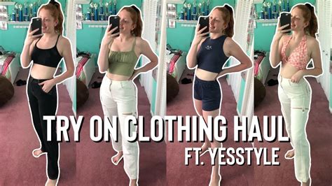 SUMMER TRY ON CLOTHING HAUL FT YESSTYLE YouTube