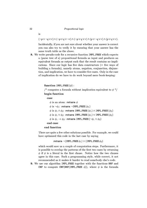 Huth M Ryan M Logic In Computer Science Solutions To Selected Exercises Cup 2004