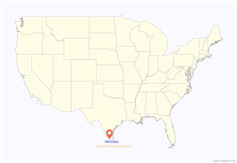 Map Of Palmview City Thong Thai Real