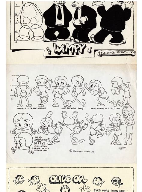 Betty Boop Photostat Model Sheet Id Marboop5885 Artofit
