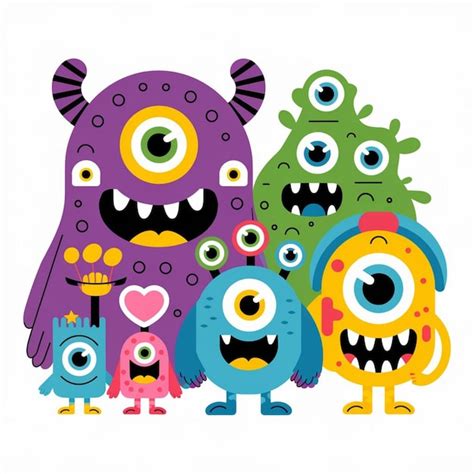 35000 Monster Clip Art Pictures