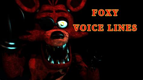 Fnafsfmshort Foxy Voice Line Youtube