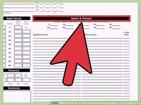 How To Fill Out A Character Sheet For Dungeons And Dragons