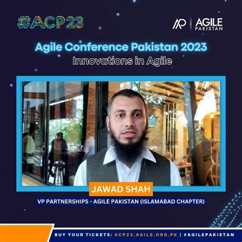 Video Agile Pakistan On Linkedin Jawad Shah Vp Partnerships