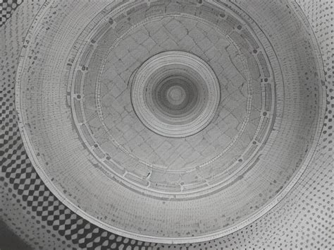 Premium Ai Image Visual Symphony Radial Halftone Dots Spotted And