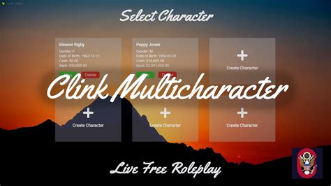 Multi Character Esx REDESIGN ESX KASHacters Multi Character