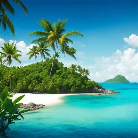 Premium Ai Image Free Unraveling The Mystique Of Island Tropical Beauty