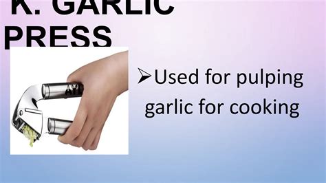 Classification Of Kitchen Utensils And Their Usespptx