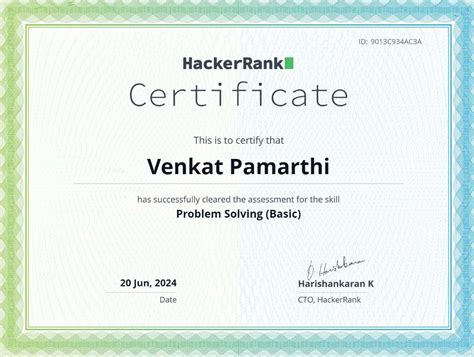venkat pamarthi on linkedin programming coding problemsolving c