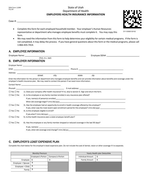 Doh Form Printable Printable Forms Free Online