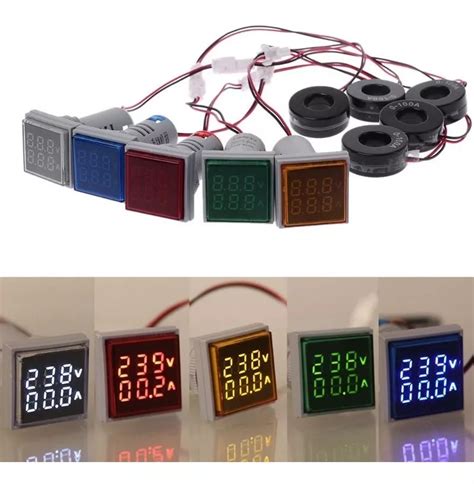 Voltimetro Amperimetro Digital Ate 500 Volts E 100 Amp Tc Mebuscar Brasil