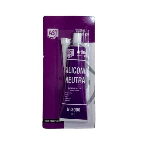 SILICONA NEUTRA TRANSPARENTE C 85G N 3000 AST Kroser