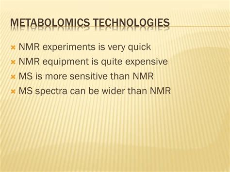 Ppt Metabolomics Powerpoint Presentation Free Download Id 4126928