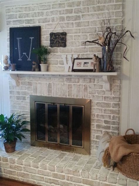 35 Classy Painted Brick Fireplaces Ideas To Try This Month Brick