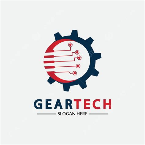 Tech Logo Design With Vector Template And Creative Symbol Vector