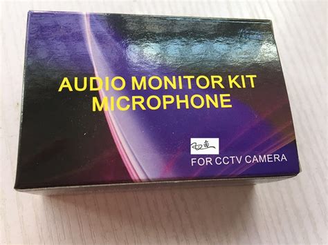 Waterproof Microphone Mic For Security Dvr Camera Vicedeal