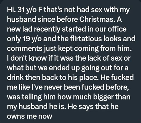 Pervconfession On Twitter She Cheated On Her Husband With Her 19 Yo