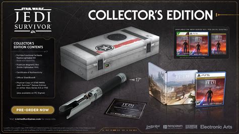 Star Wars Jedi Survivor Edición Coleccionista