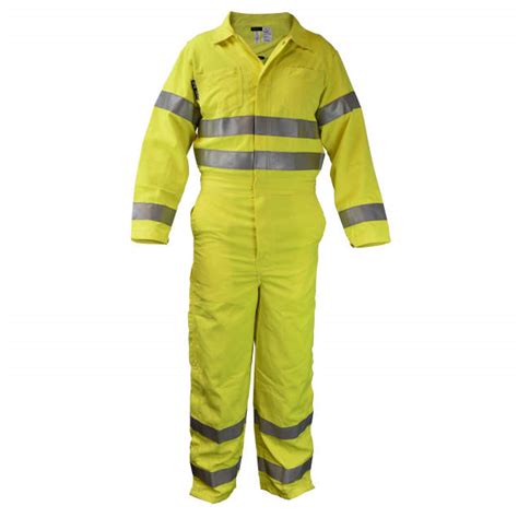 Neese Vm7ca3fy Modacrylic High Visibility Class 3 Fr Coverall