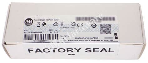 Plc Hardware Allen Bradley 1732e Ib16m12dr Series B Surplus Sealed