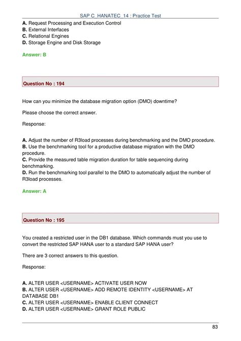 PPT C HANATEC 14 Questions PDF Secret To Pass SAP C HANATEC 14 Exam You Need To Read This