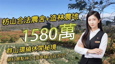 🎉賀成交🎉🏮枋山合法農舍造林農地🏮💰售價 1580萬《屏東房地芝識家》屏東枋山 休閒秘境 Youtube