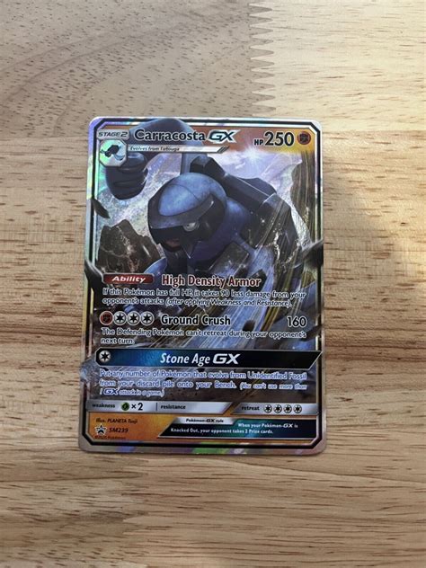 Carracosta GX SM239 Promo Pokemon Card NM Values MAVIN