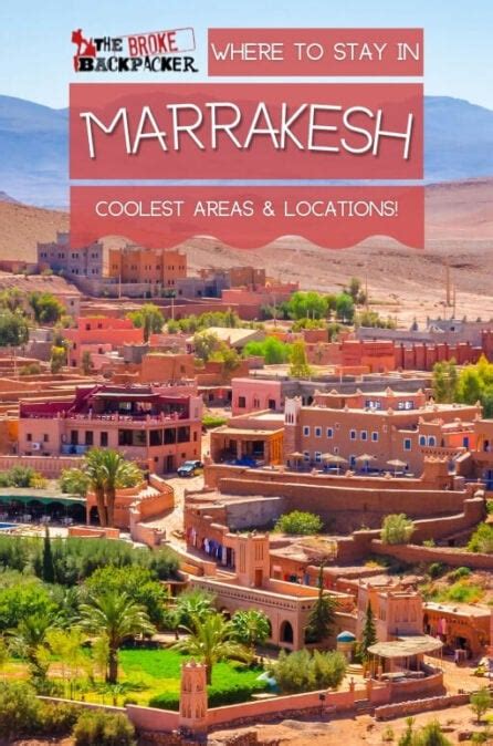 Where To Stay In Marrakech The Best Areas In 2025